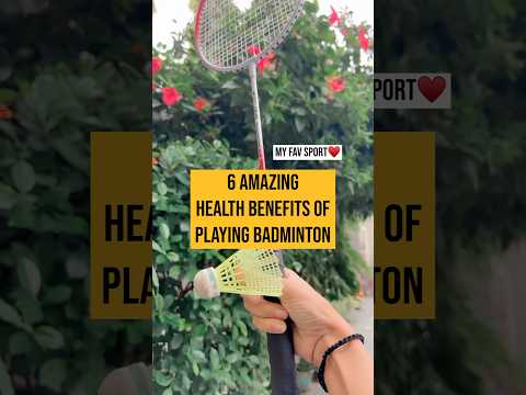 The Incredible Benefits of Badminton πΈ#badminton #sports #benefits #fitness