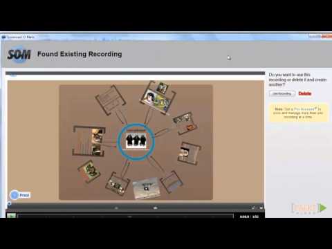 Learn Moodle 2 3 Multimedia Tutorial Editing a Screencast | packtpub com - Mind Luster