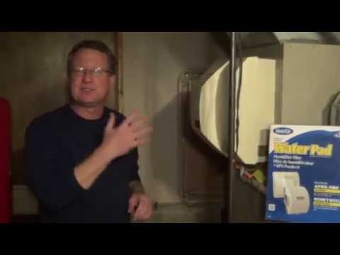 How to Change an AprilAire Humidifier Pad - AprilAire 700 - AprilAire 35 Humidifier Filter