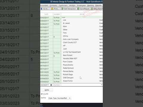 Record Vendor Advance 3rd Method
