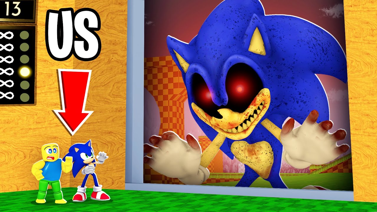 Can SONIC Escape The SONIC.EXE ELEVATOR?