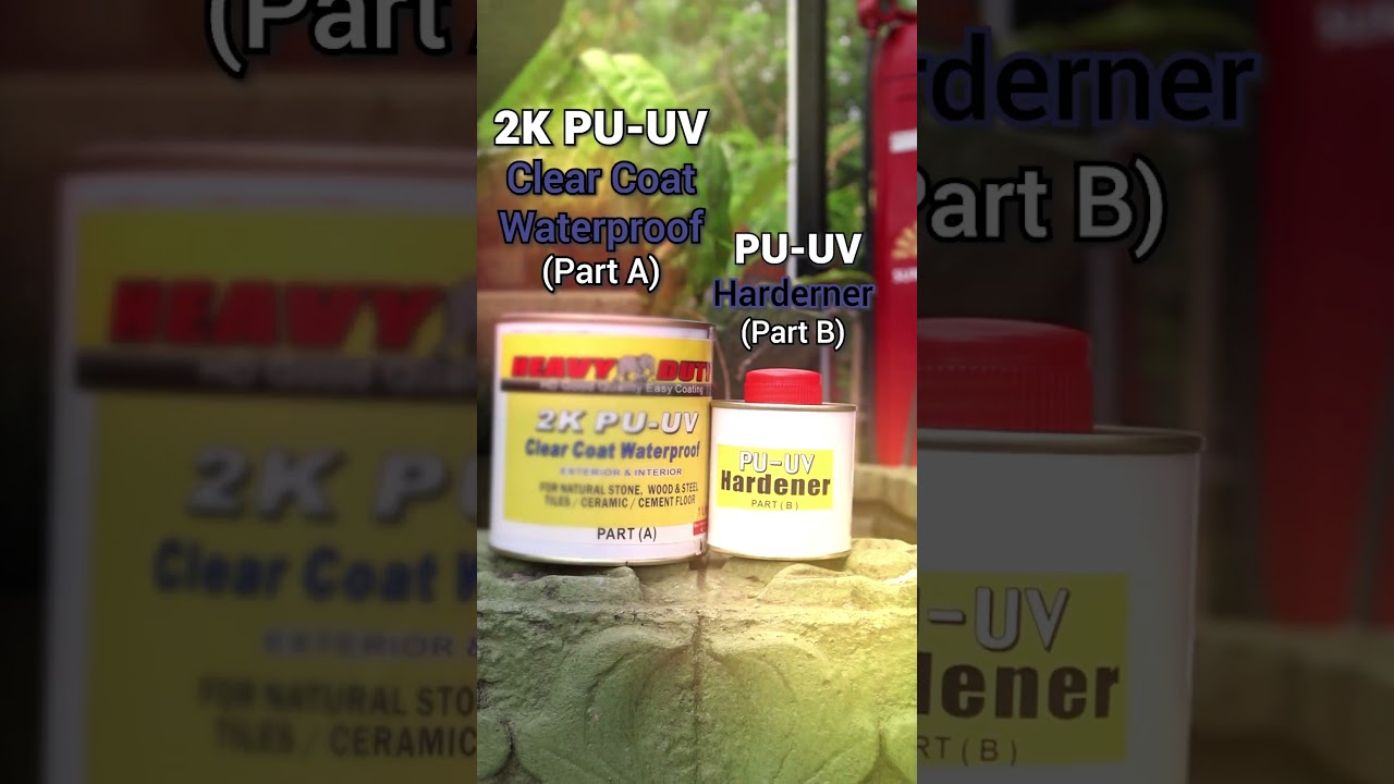 Heavy Duty Coatings 2k PU UV Clear Coat Waterproof