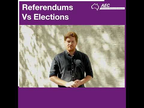 Referendums VS Elections