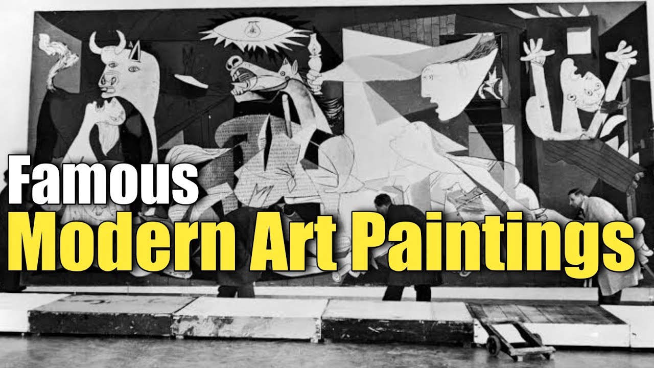 The Most Famous Modern Art Paintings of All Time: A Visual Journey