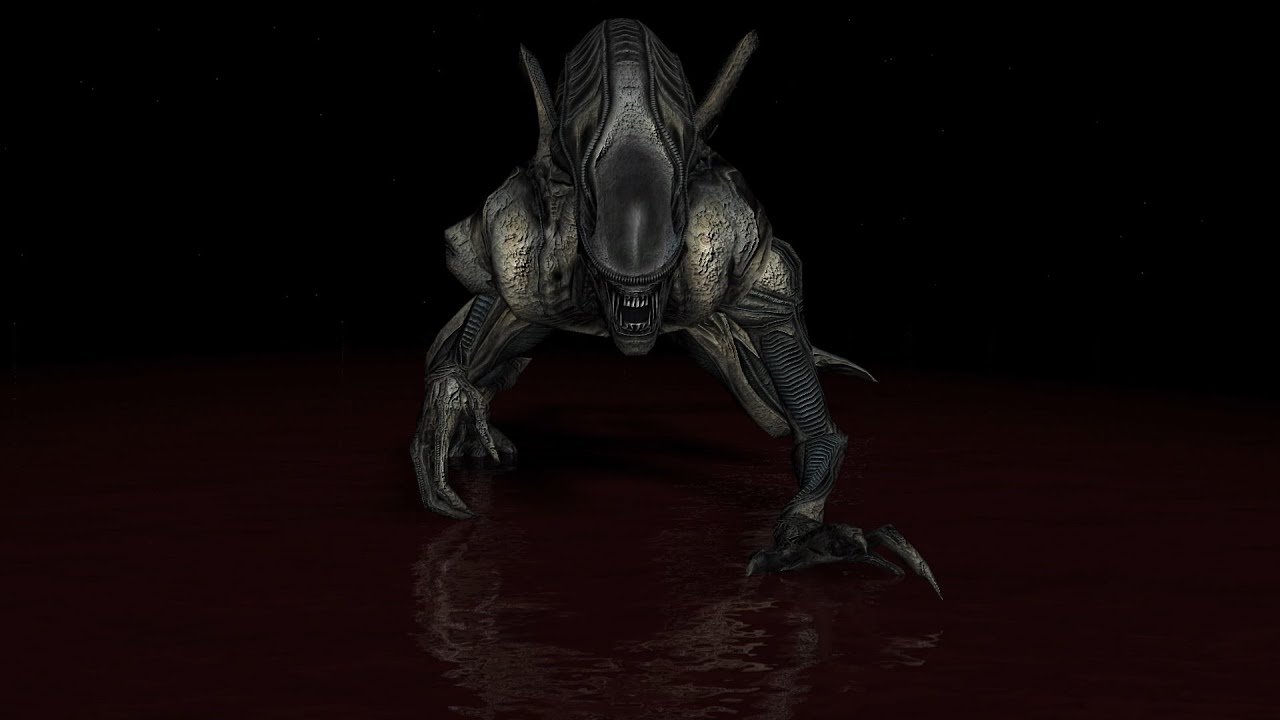 The Alien Xenomorph in Cinema 4D
