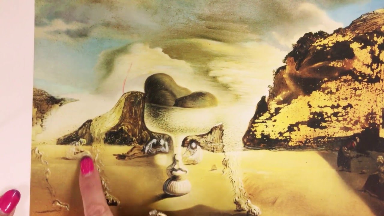 Portraits with Salvador Dali grades 3-5