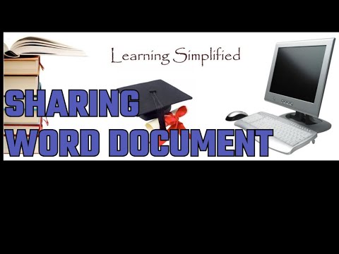 Sharing MS Word document