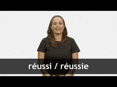 English Translation of “RÉUSSI” | Collins French-English Dictionary