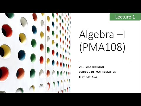 Lecture1 Introduction to group theory