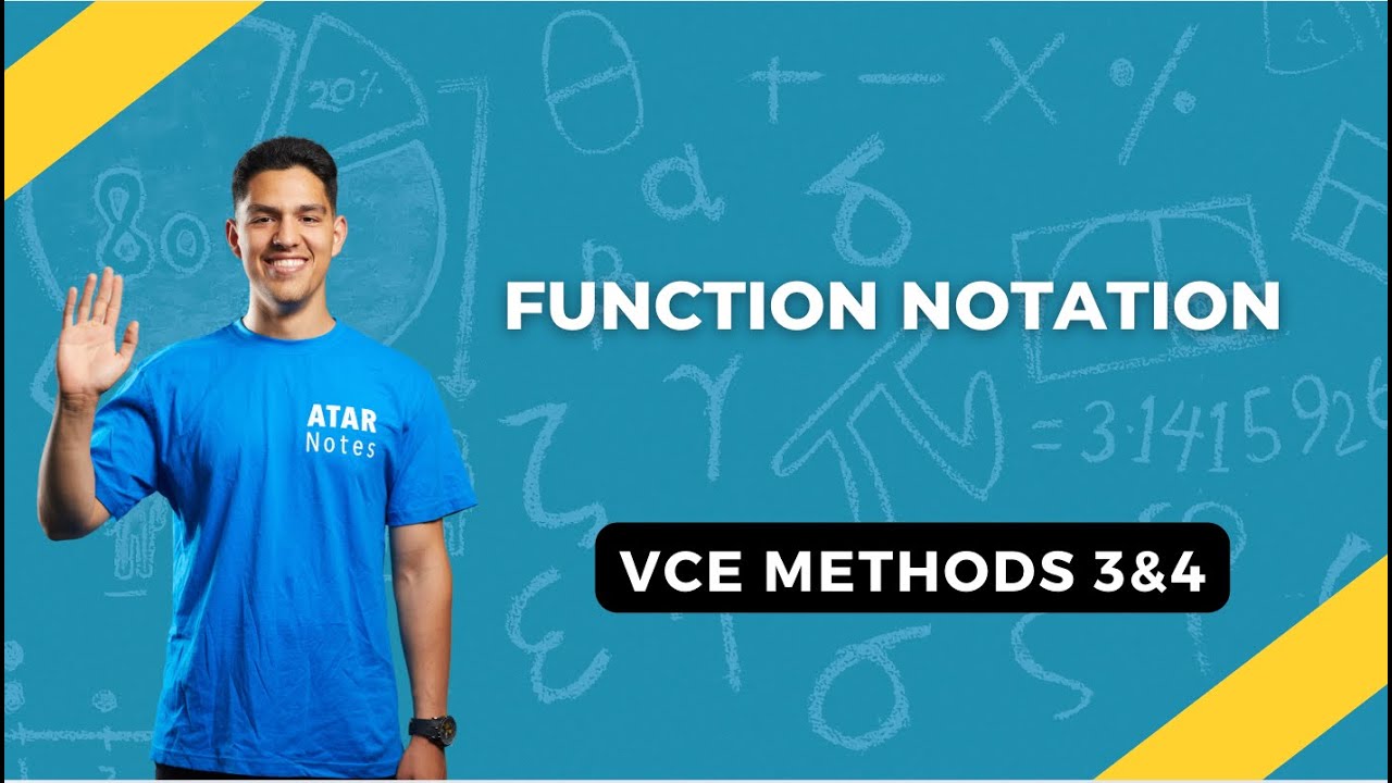VCE 3&4 Maths Methods - Function Notation