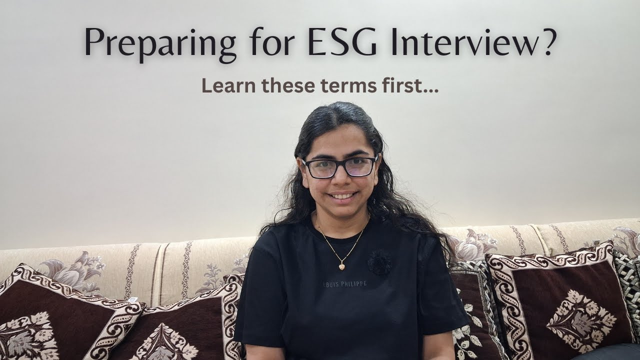 Must Know ESG & Sustainability Terms for Job Interviews 2026 Guide