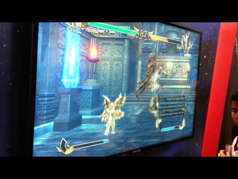 Aiolia God Cloth VS Saga God Cloth