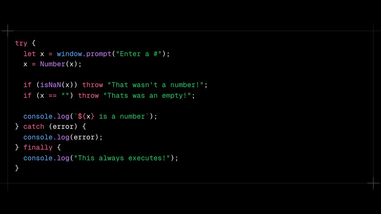 Error Handling in JavaScript - ep 031 #error #trycatch #typeerror #javascript