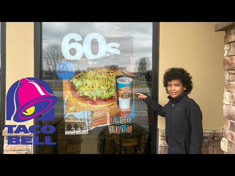 Taco Bell’s New Decades Menu! - 60s