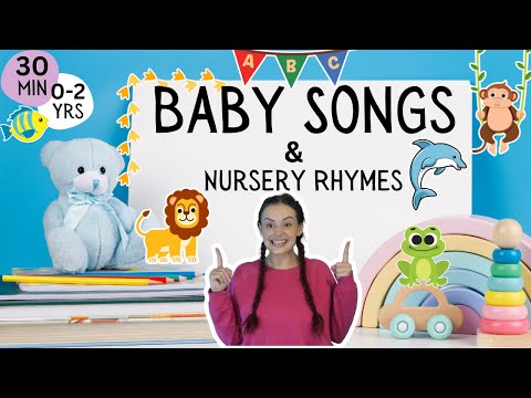 Baby Songs & Nursery Rhymes - Five Little Fishes, ABC Song, Five Little Monkeys & More Kids Songs