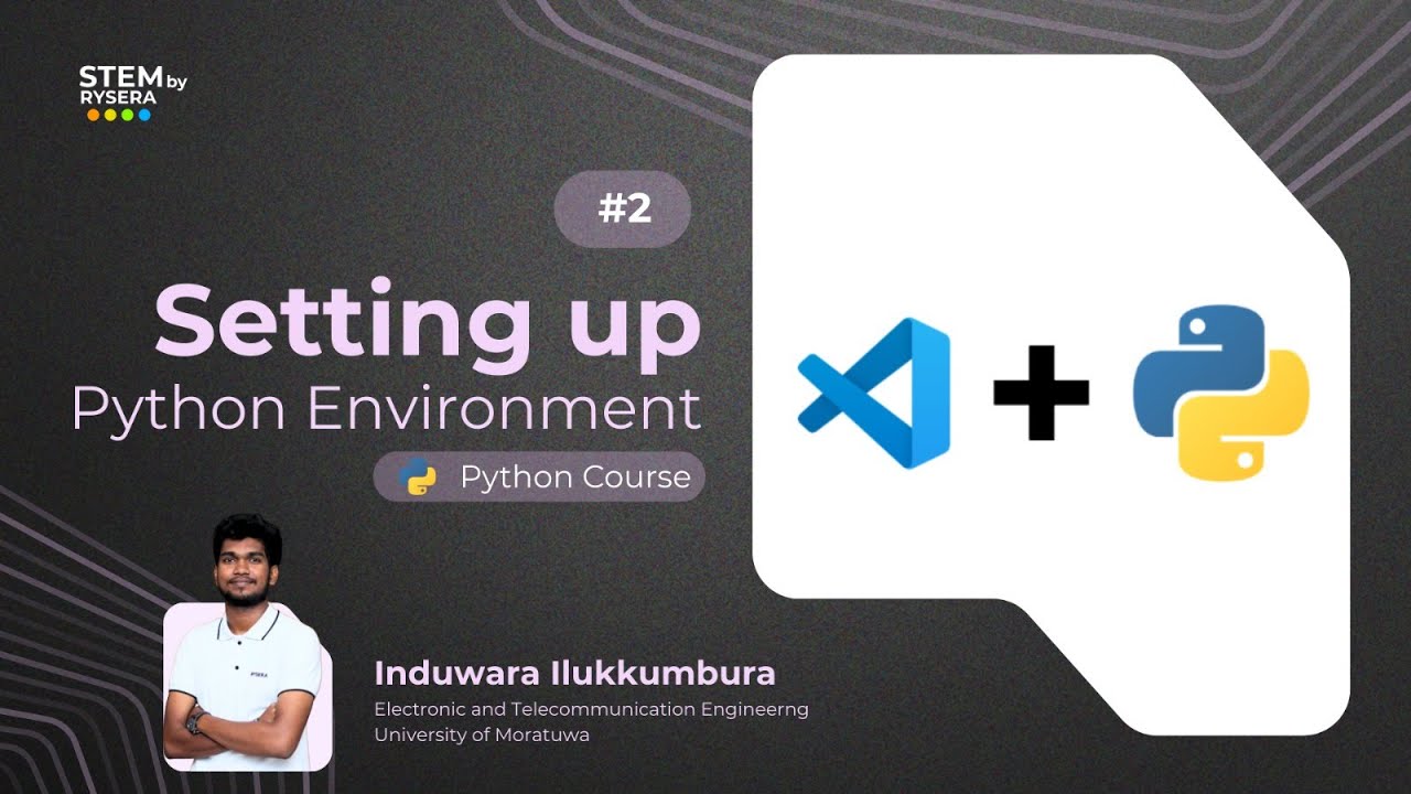 Python #2 // How to Download and Install Python and VS code #sinhala #python #tutorial
