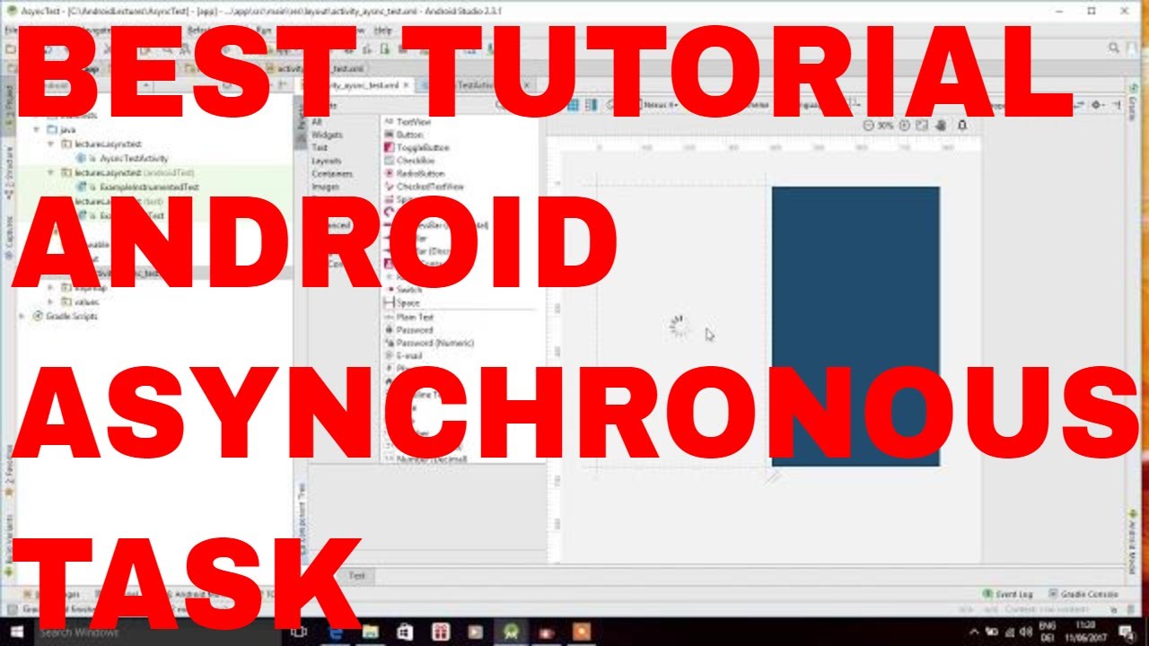 Asynchronous Task Android best example
