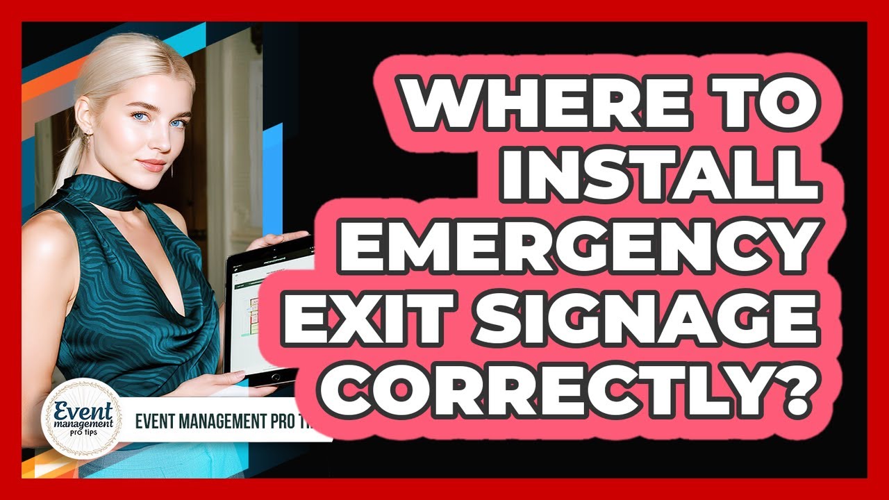 Where To Install Emergency Exit Signage Correctly?