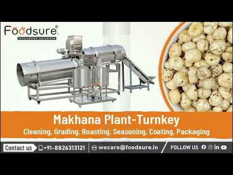 Makhana Processing Machine - Makhana Popping Machine Latest Price ...