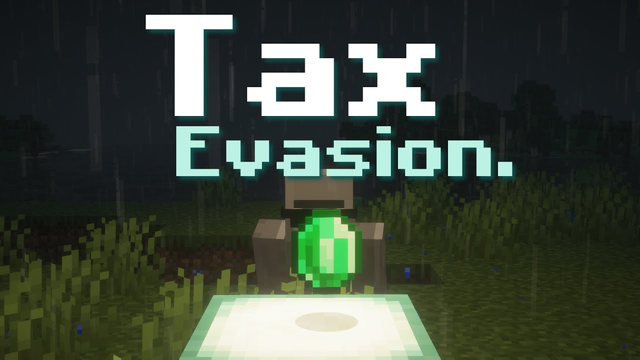 Tax Evasion explained through Minecraft.