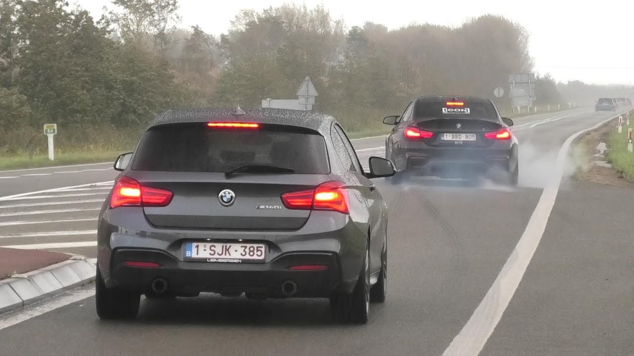 Supercars Accelerating In The Rain! #2 | EPIC Powerslides & Accelerations! | The Gato Tour