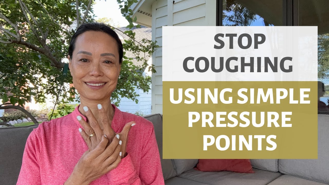 STOP COUGHING USING SIMPLE PRESSURE POINTS