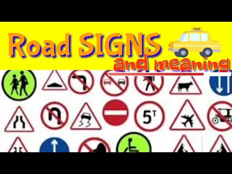 Road Signs (36 common road signs in the Philippines Highways)