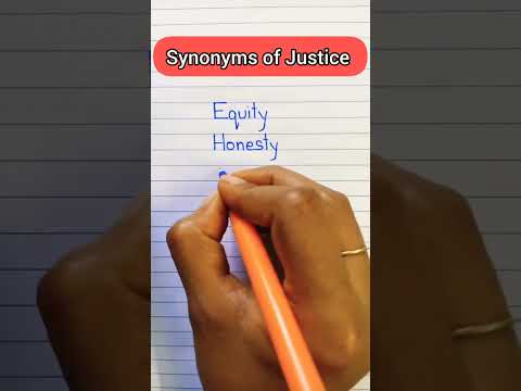 Synonyms of Justice || Similar Words in English #shorts #viral #viralyoutubeshorts