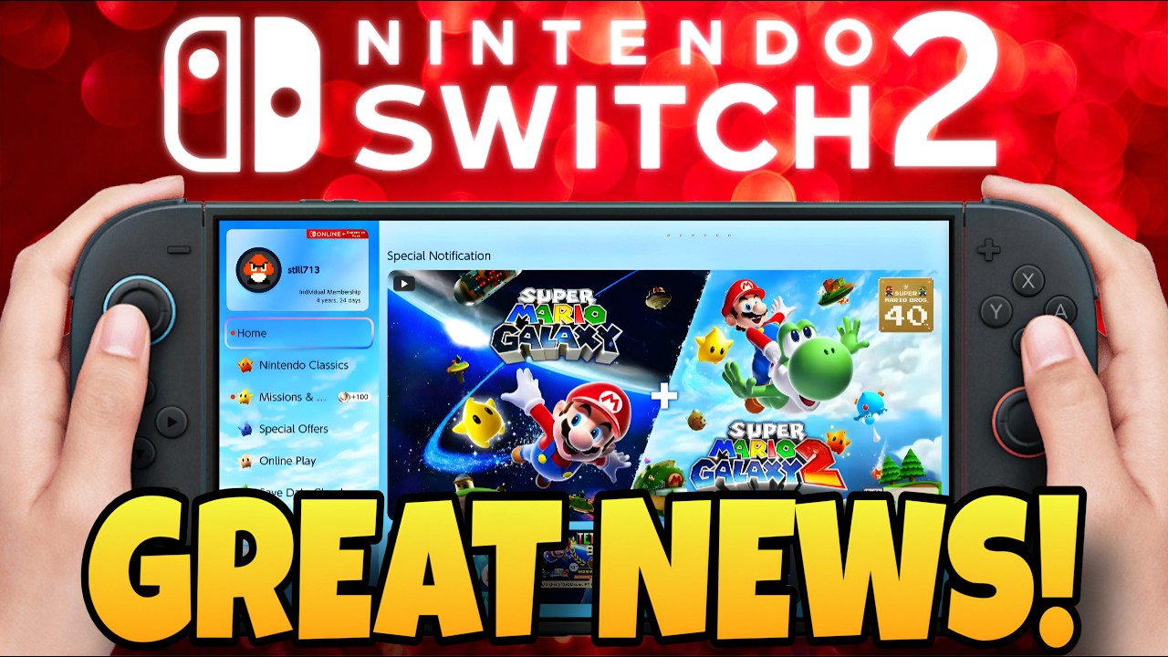 Nintendo Switch 2 Just Got Great News!