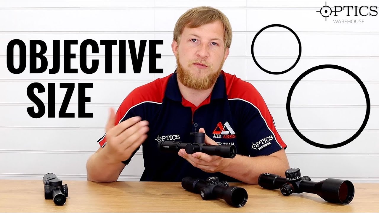What Do Different Rifle Scope Objective Sizes Do?
