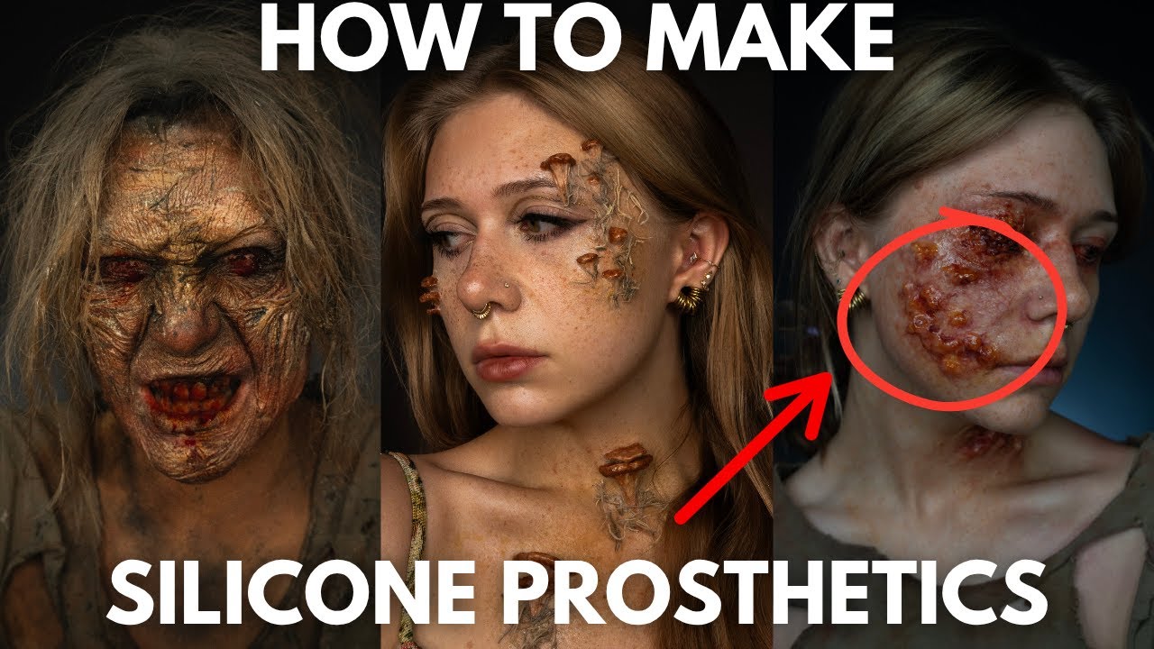 how i make my prosthetics | silicone prosthetic tutorial