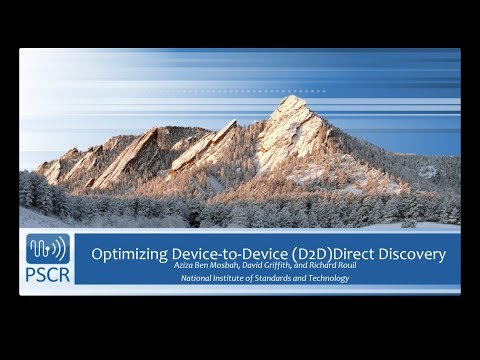 UWEE Research Colloquium: October 17, 2017 - David Griffith, NIST