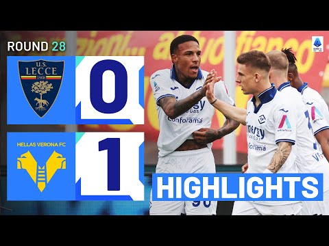 LECCE-VERONA 0-1 | HIGHLIGHTS | Folorunsho secures back-to-back wins for Verona | Serie A 2023/24