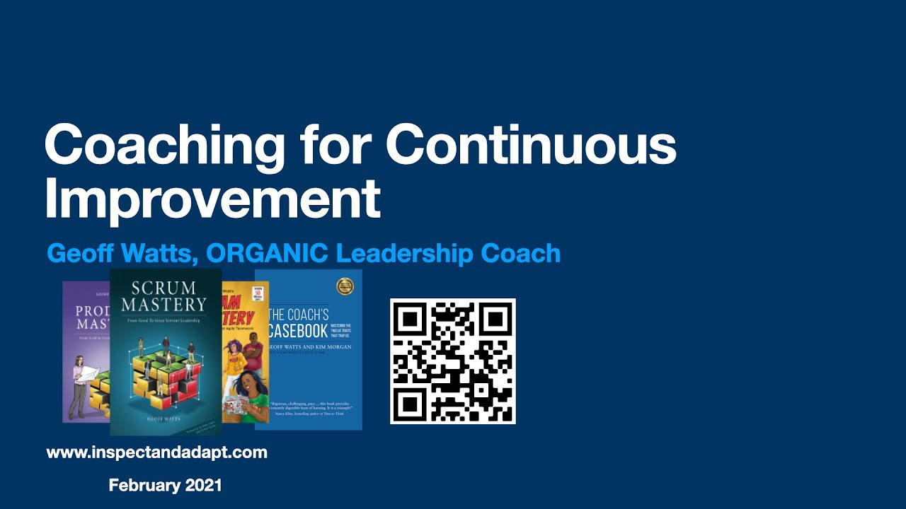 Coaching for Continuous Improvement
