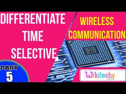 Differentiate time selective | Wireless Communication Interview questions and answers