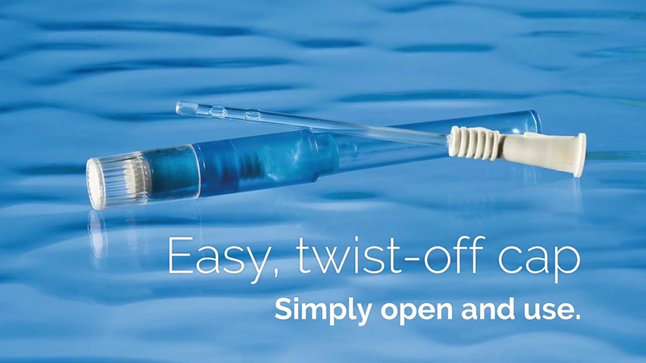 Cure Medical Cure Twist, Sterile Intermittent Catheter with Insertion ...