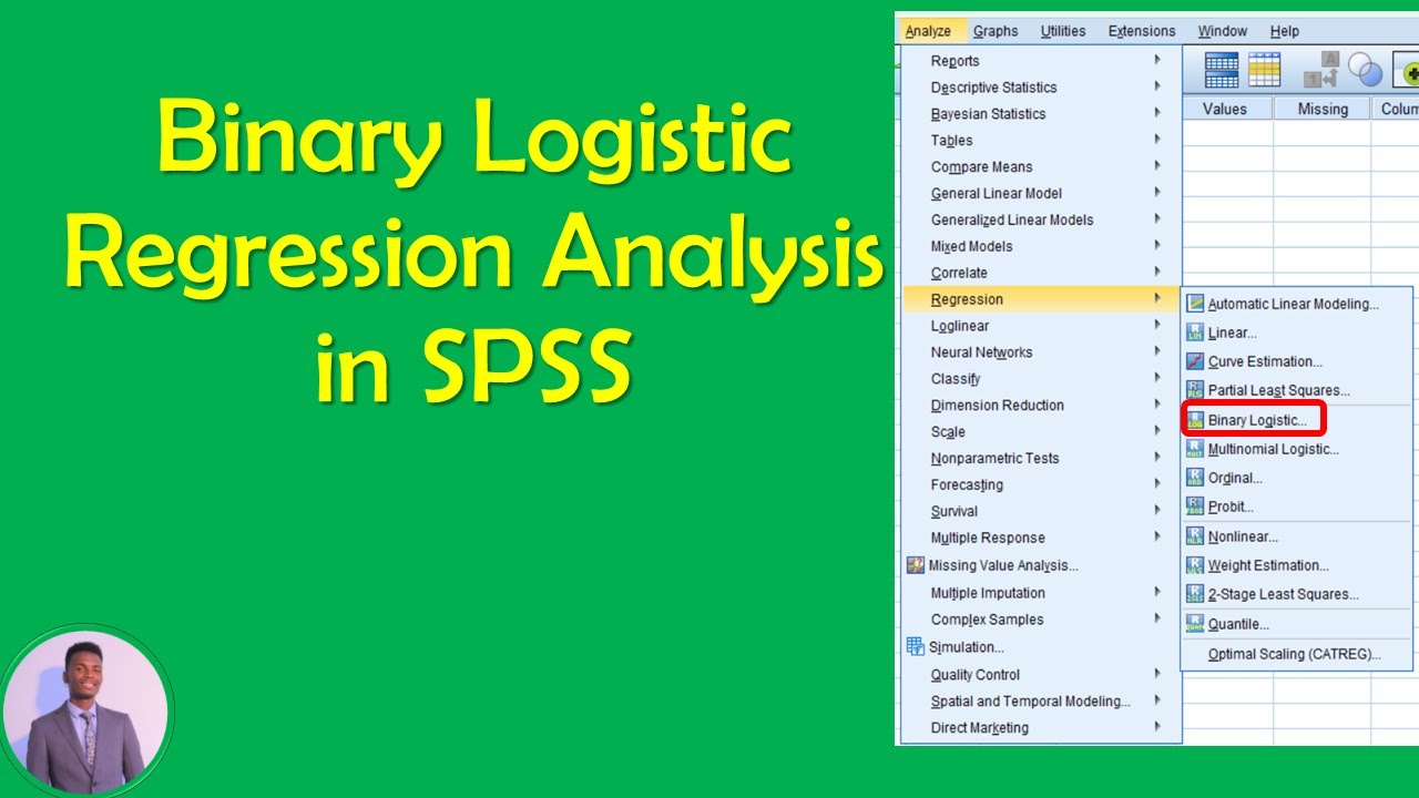 Binary Logistic Regression in SPSS (Amharic tutorial by Ebrahim (guest tutor))