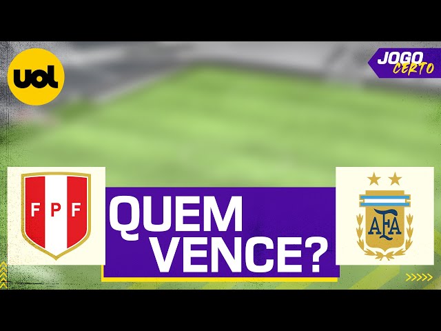 Peru x Argentina: veja onde assistir ao jogo das Eliminatórias