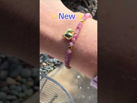 New crystal bracelets for love and new beginnings