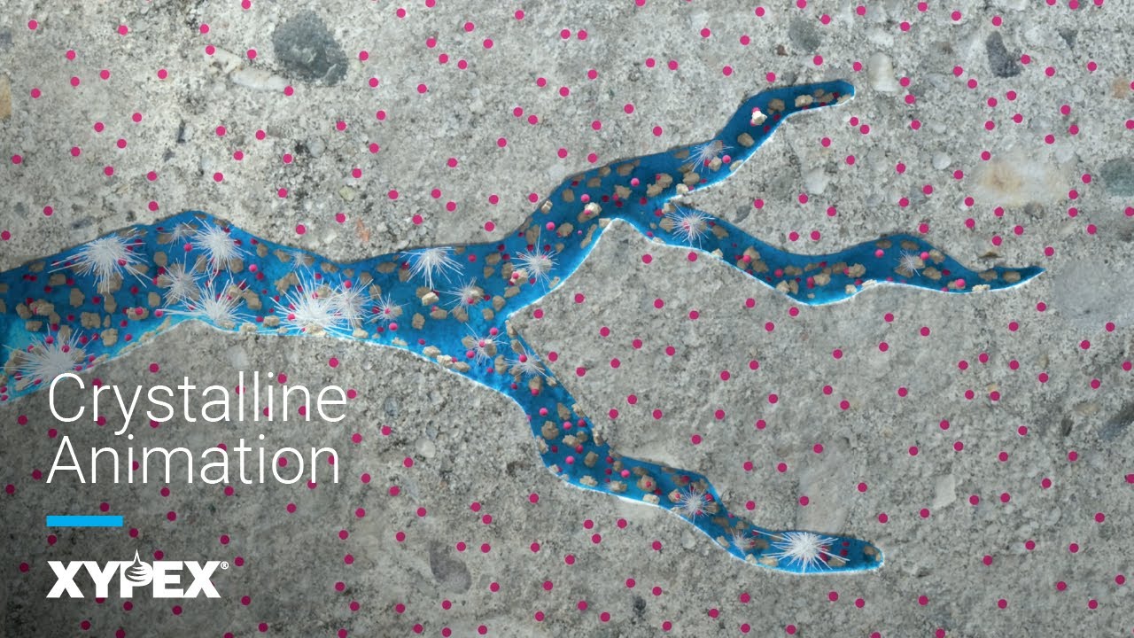 Xypex Concrete Waterproofing by Crystallization - how does Xypex work?