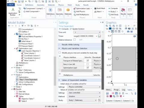 advection dispersion example part 2
