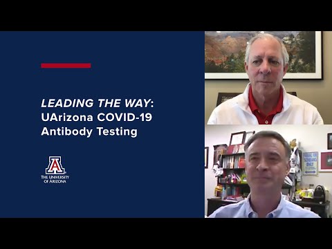 Leading the Way: UArizona COVID-19 Antibody Testing