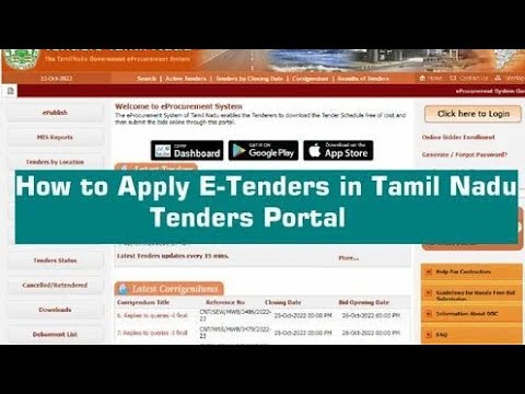 E Tendering Services, E Tendering Consultant in India