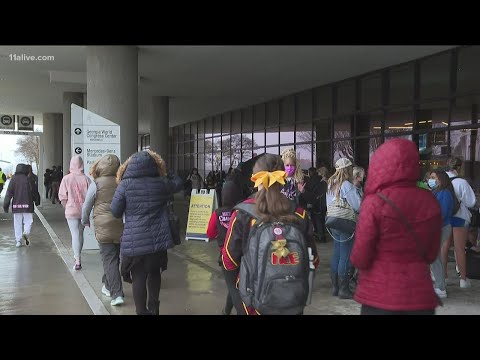 Final day of CheerSport Nationals in Atlanta, largest event in city since start of pandemic