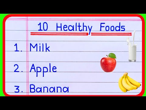 10 Healthy Foods Name | Healthy Foods | Healthy Foods Name in English | Healthy Food