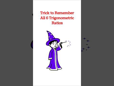 Trigonometry | Trick to Remember Sin, Cos, Tan & Their Reciprocals | Trigonometry Class 10 Basics