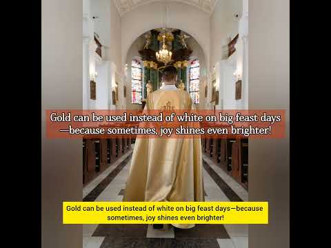 Why Do Catholic Priests Wear Different Colors?