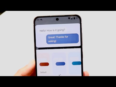 How To FIX Change Colors Missing On Google Messages!
