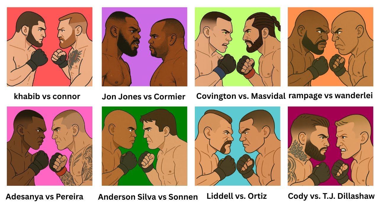 Greatest rivalries in the UFC explained in 26 minutes