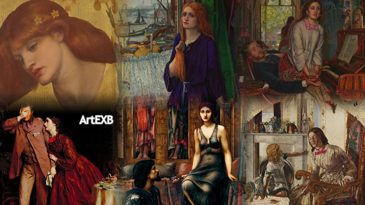 Pre-Raphaelites collection at Tate Britain _Waterhouse, Millais, Rossetti, Hughes, Hunt, Burne-Jones